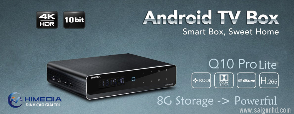 Đầu phát phim 4K HIMEDIA Q10 PRO LITE | SAIGON HD